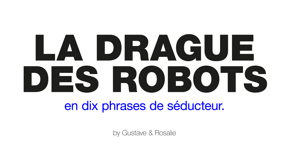 La drague du futur